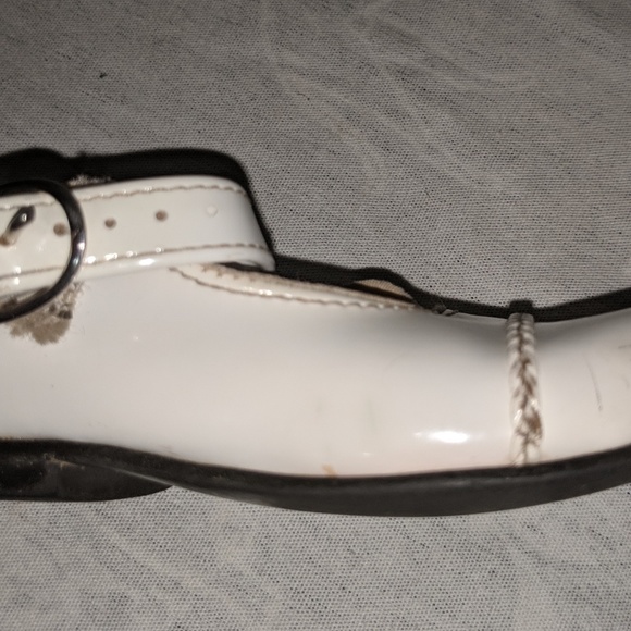 Gerry Weber | Shoes | Vintage Girl Child 7s White Patent Leather Shoes ...